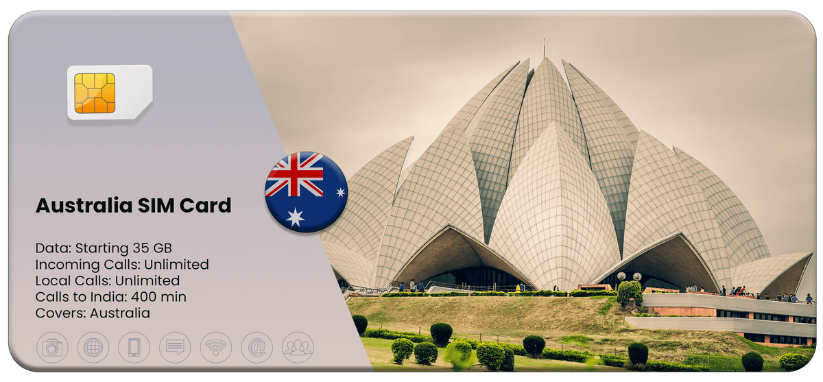 Buy Best Australia SIM Card For International Travel at Matrix