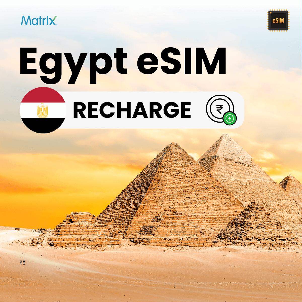Egypt eSIM Recharge – Matrix