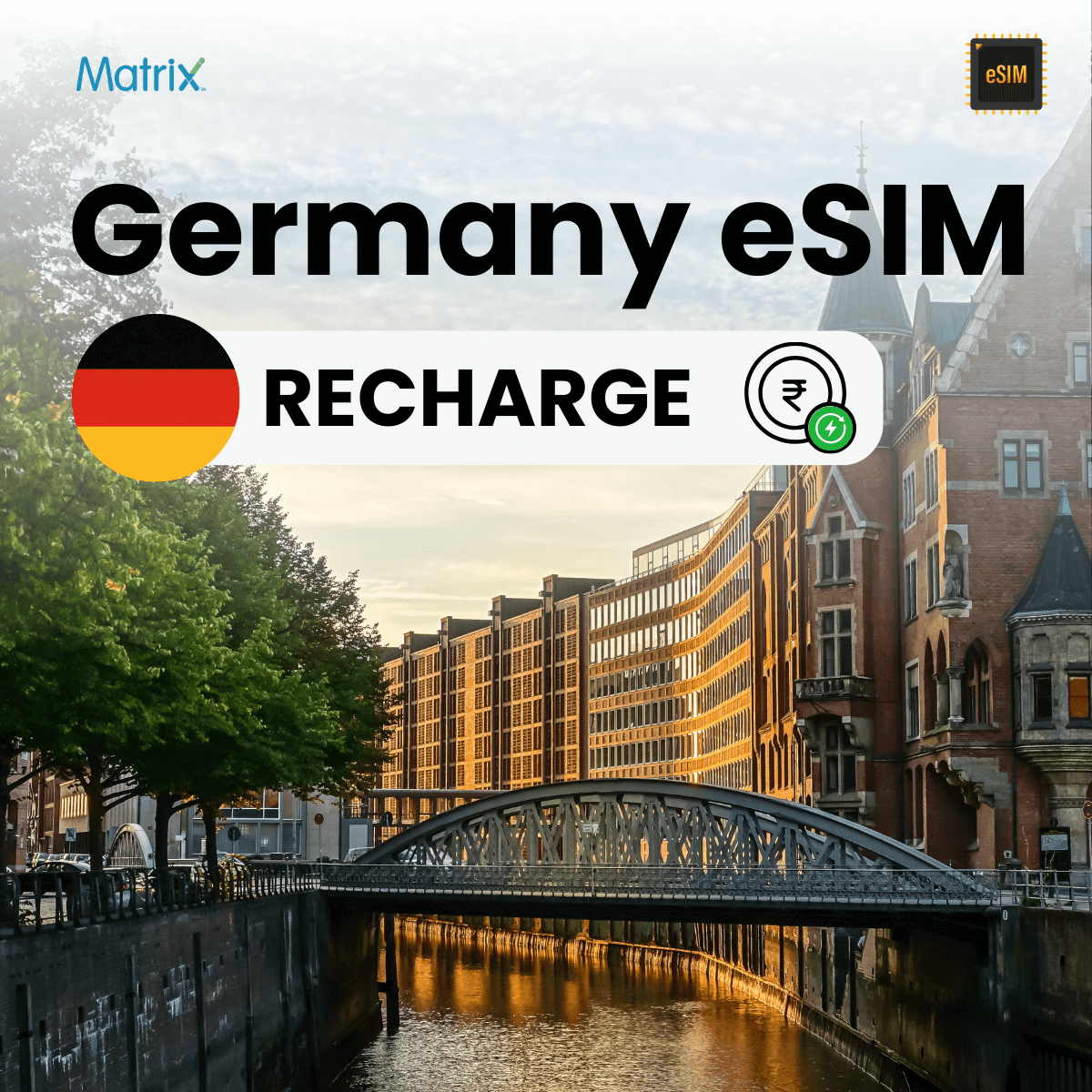 Germany eSIM Recharge – Matrix