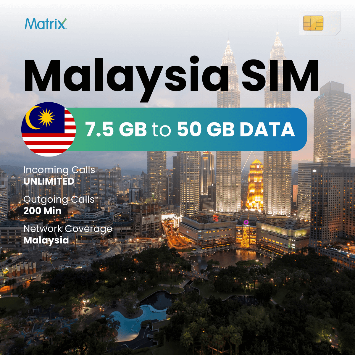 Malaysia International SIM Card | Avoid Roaming | High-Speed 4G/LTE ...