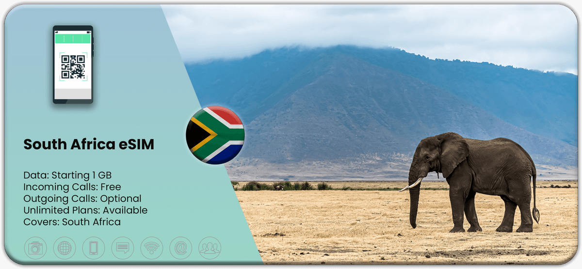 Buy South Africa eSIM | Unlimited Data Plans | Best eSIM for 2024 - Matrix
