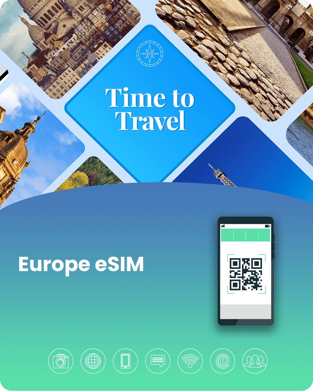 Buy Europe eSIM | Unlimited Data Plans | Best eSIM for 2024 - Matrix