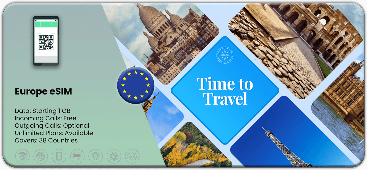 Buy Europe eSIM | Unlimited Data Plans | Best eSIM for 2024 - Matrix
