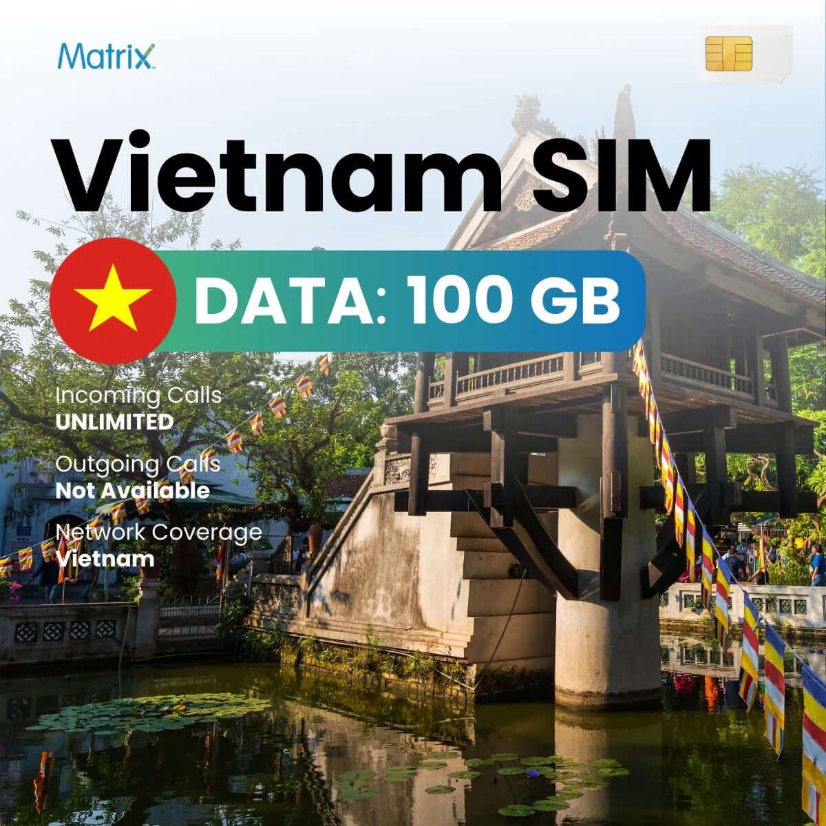 Vietnam SIM Card - Affordable Plans & High-Speed Internet | Matrix